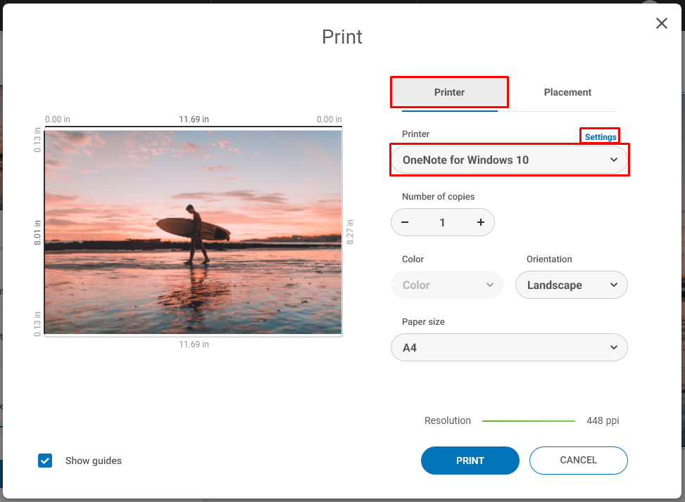 How to print photos? – inPixio