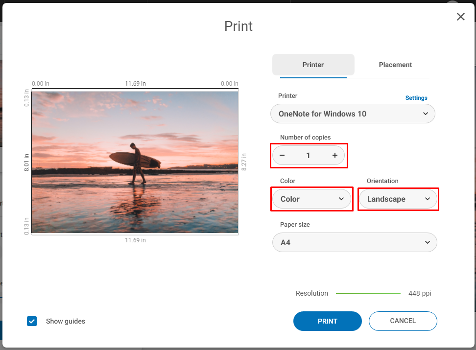 How to print photos? – inPixio