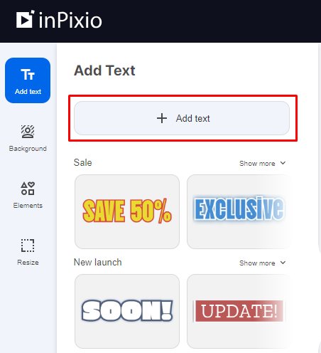 How to add text in inPixio Online Photo Editor? – inPixio