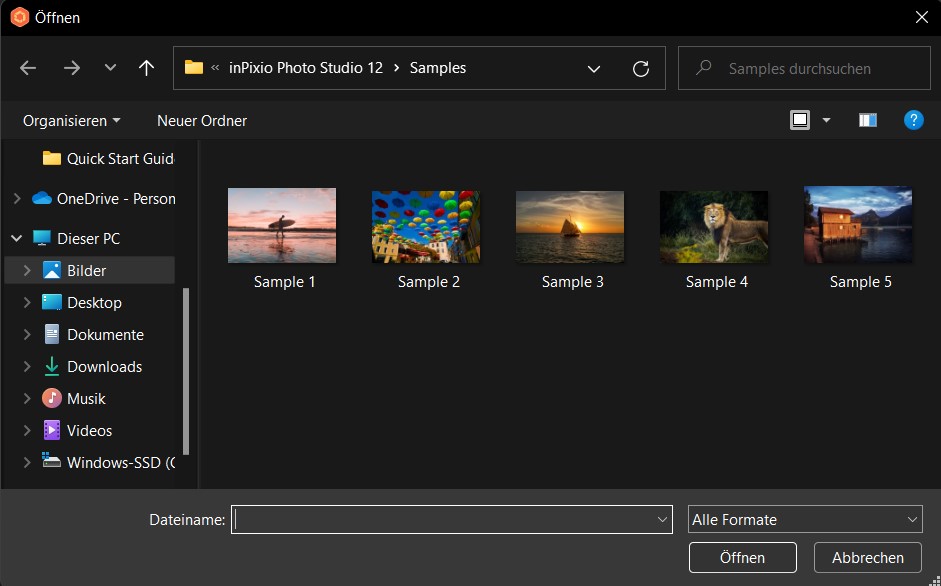 Kurzanleitung zum inPixio Photo Studio – inPixio