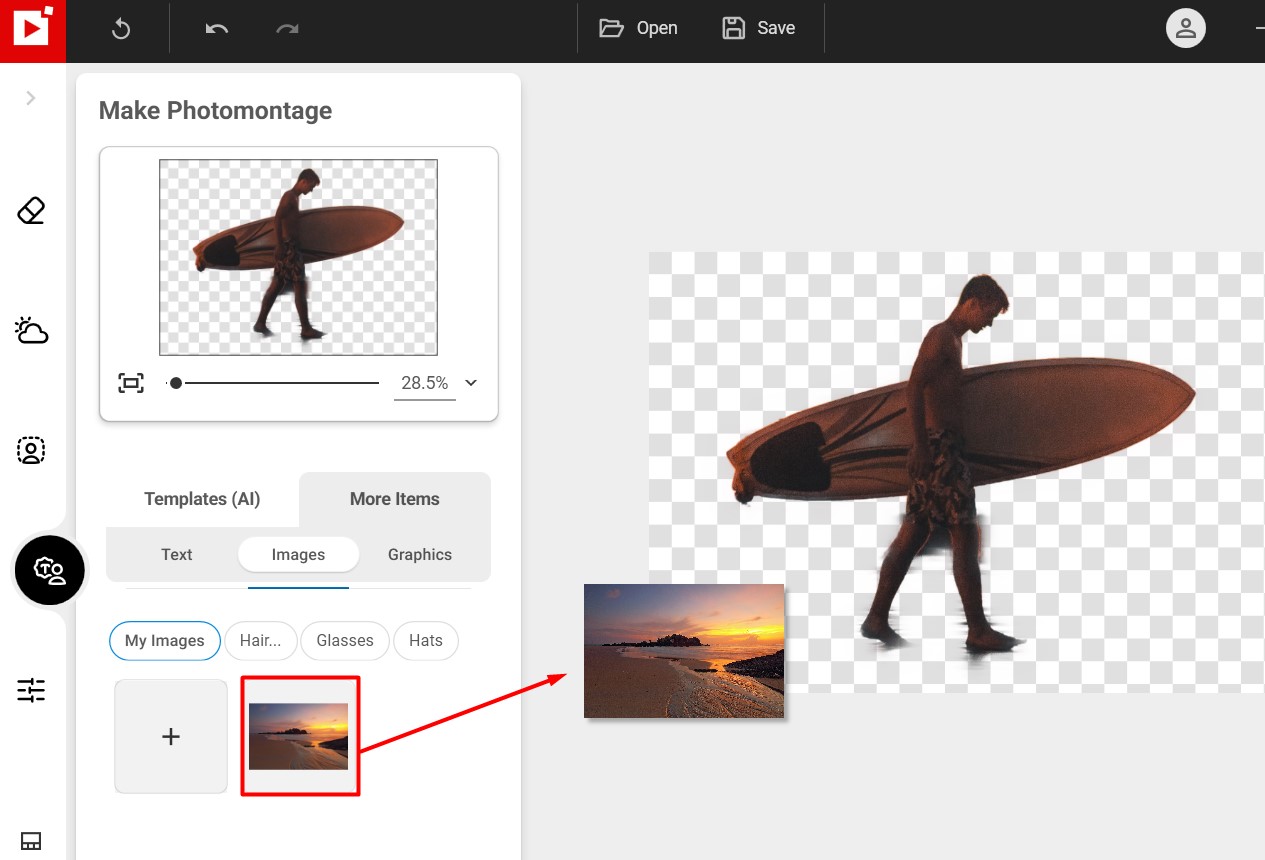 How to combine two photos using Photomontage? – inPixio
